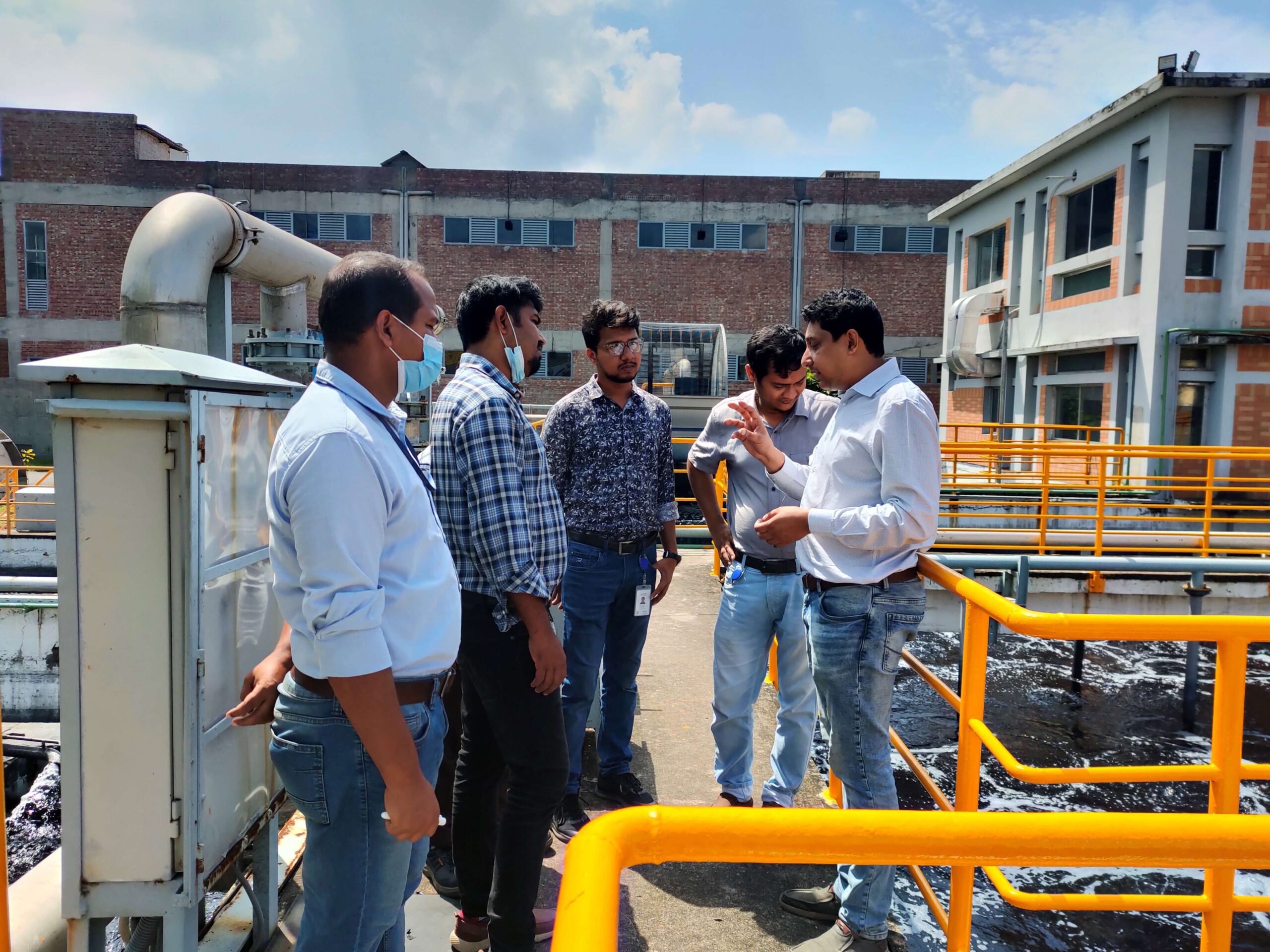 Kingsley Audits Effluent Treatment Plant (ETP) of Square Denims Ltd ...